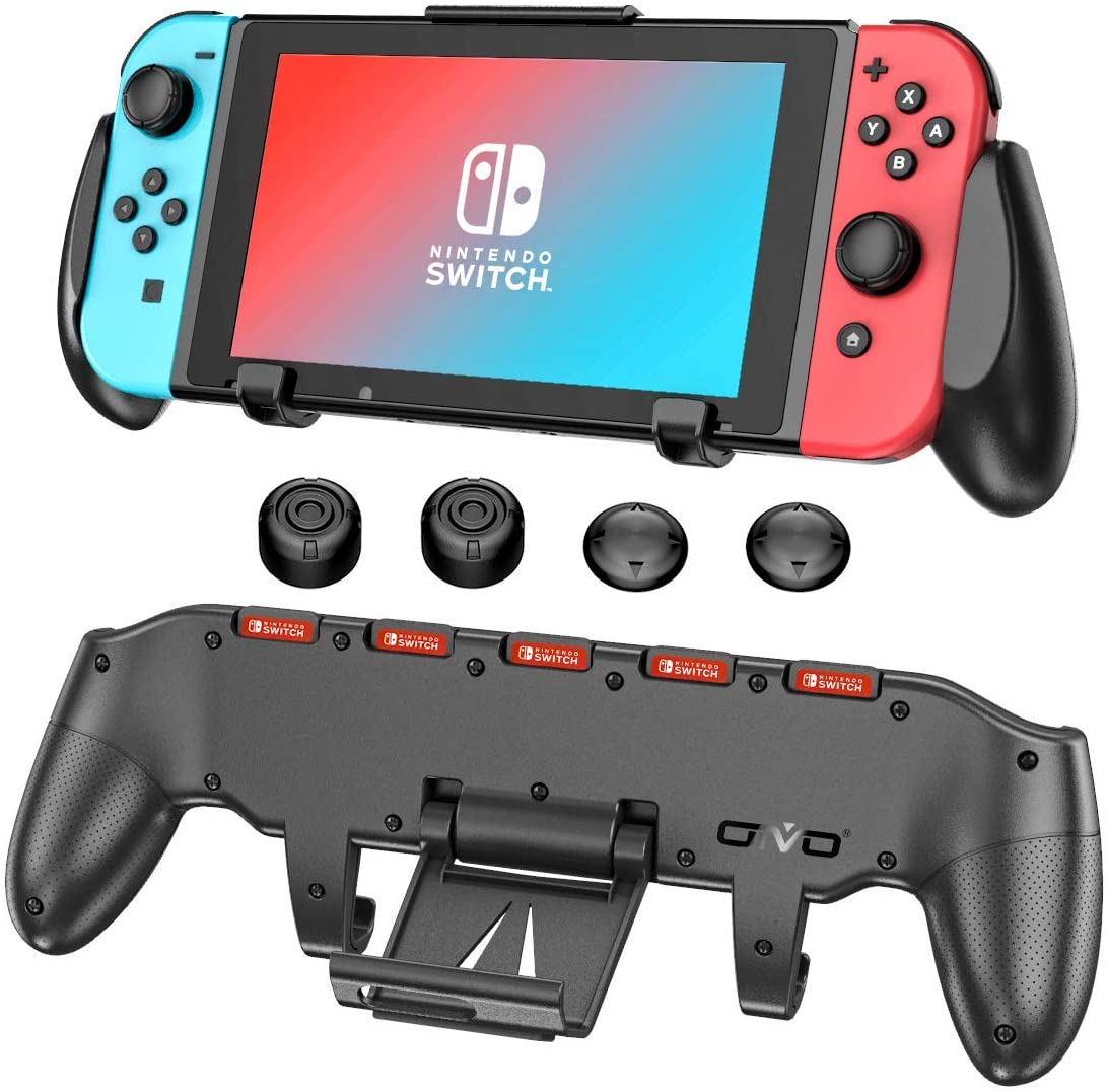 Grip Case for Nintendo Switch & OLED with Adjustable Stand – oivogaming